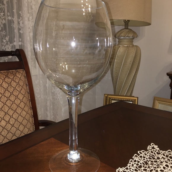Accents | The Giant Wine Glass H 16 | Poshmark
